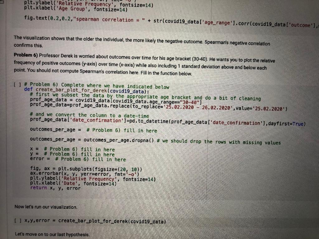 10.13 Data Science: Tracking COVID-19 Questions 1-6 | Chegg.com