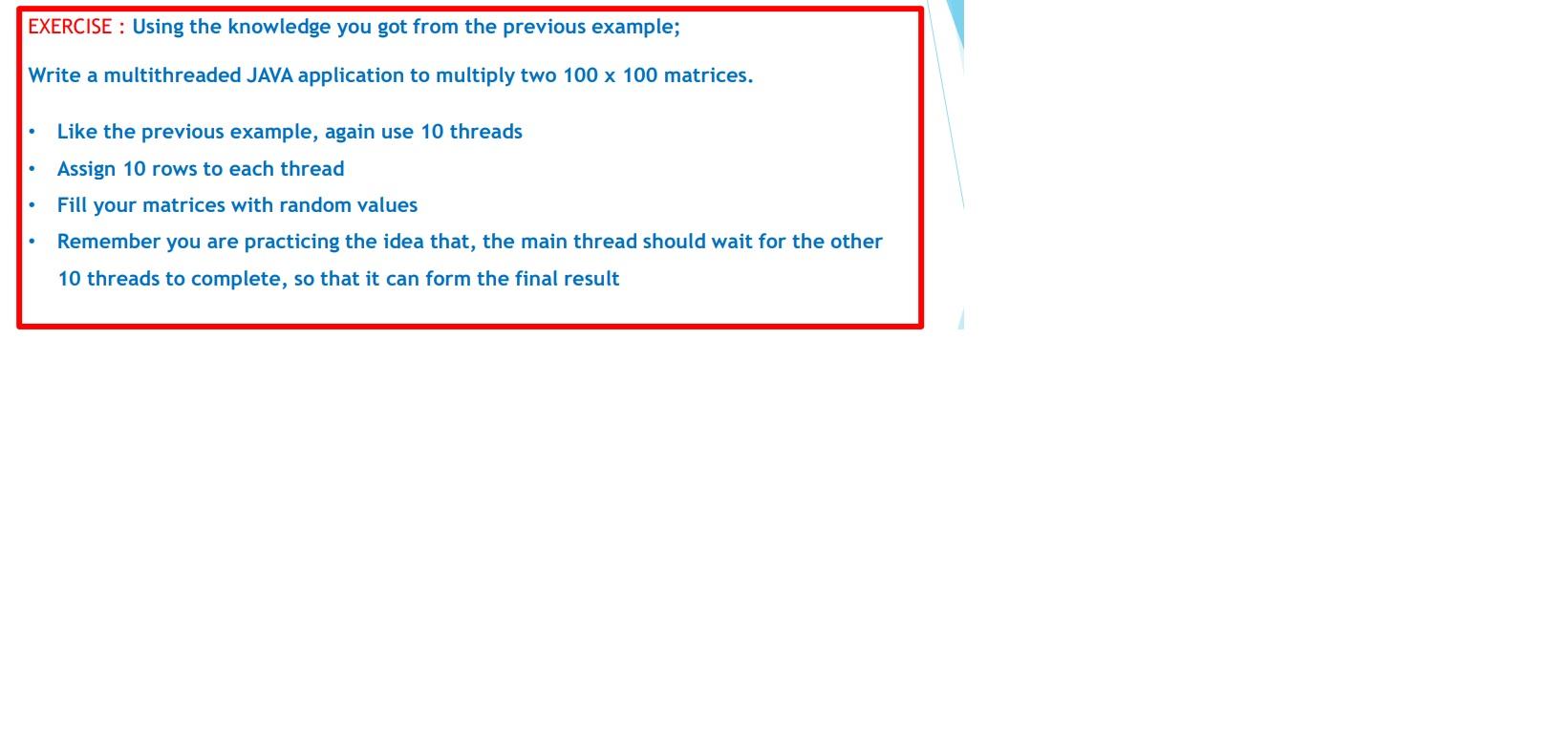 Solved EXERCISE : Using the knowledge you got from the | Chegg.com
