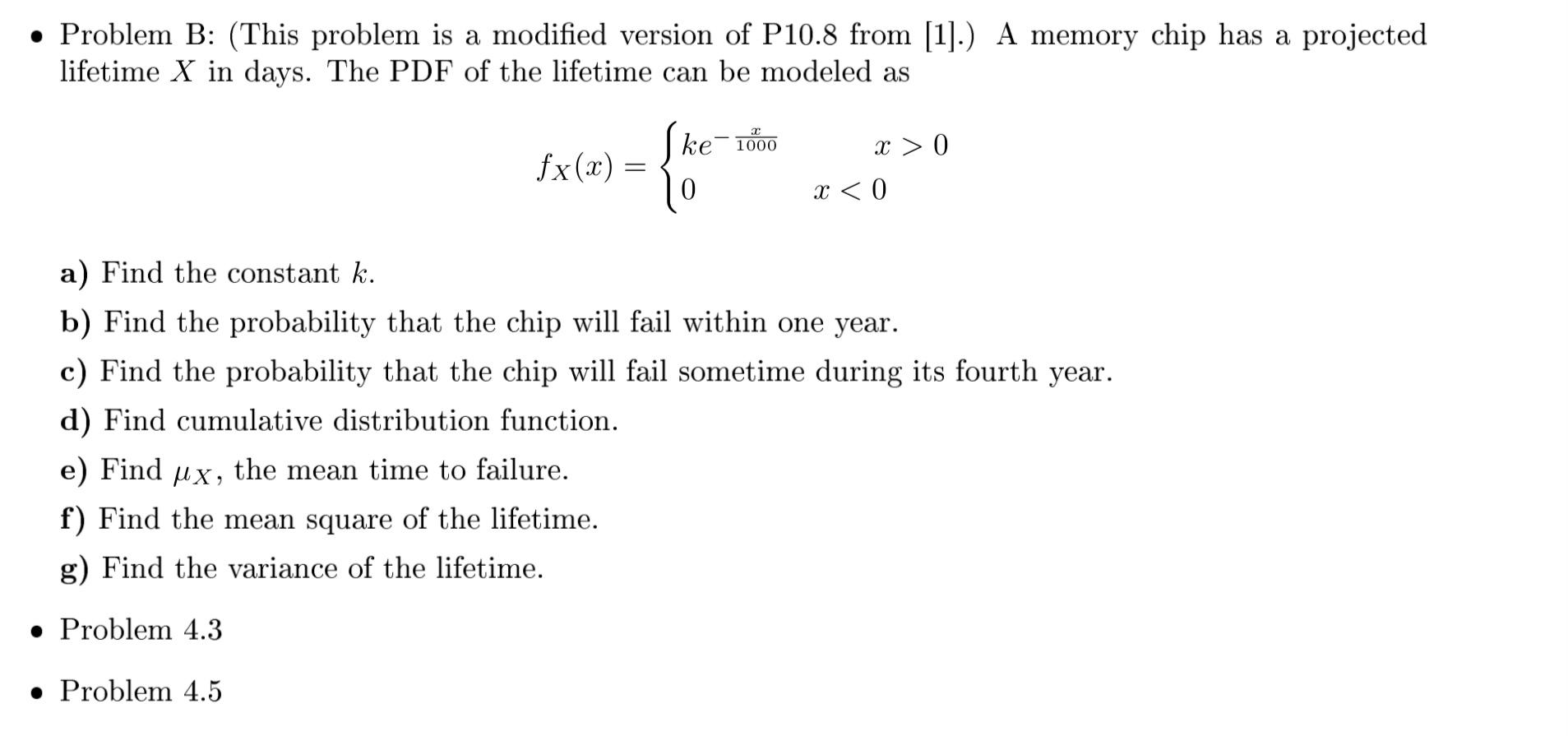 Solved - Problem B: (This problem is a modified version of | Chegg.com