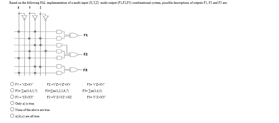 Solved Based On The Following Pal Implementation Of A 7506