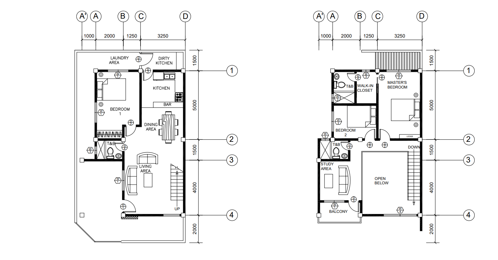 Solved Hi, Can you please do this floor plan in Autocad and | Chegg.com