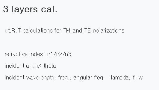 Solved 3 layers cal. rtR. T calculations for TM and TE | Chegg.com