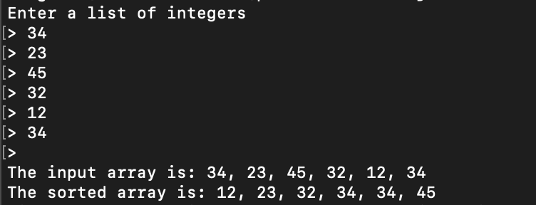 Solved In C language using C90, do another sorting algorithm | Chegg.com