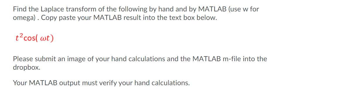 Solved Find the Laplace transform of the following by hand | Chegg.com