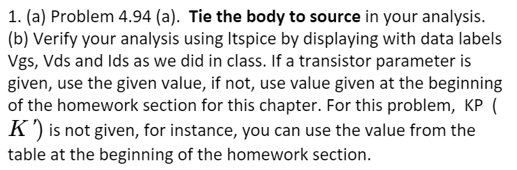 Solved R RA VOO RI R Figure P4.90 4.94. Find the Q-point | Chegg.com