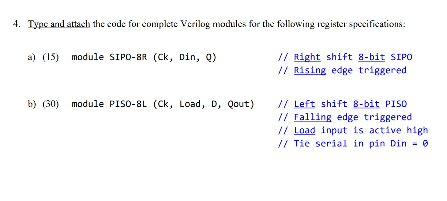 Solved I have no clue how to do these codes and would really | Chegg.com