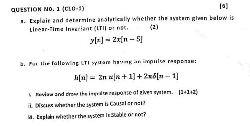 Solved a. Explain and determine analytically whether the | Chegg.com