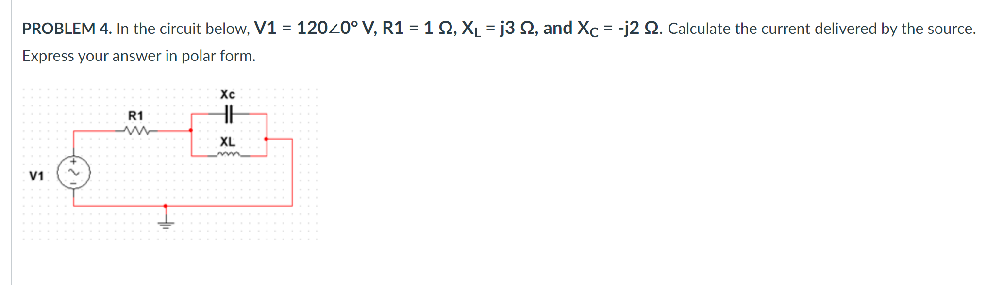 Solved PROBLEM 1. Calculate the necessary value of the | Chegg.com