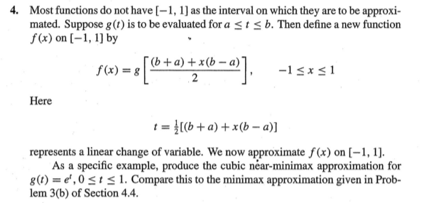 Solved Most functions do not have [−1,1] as the interval on | Chegg.com