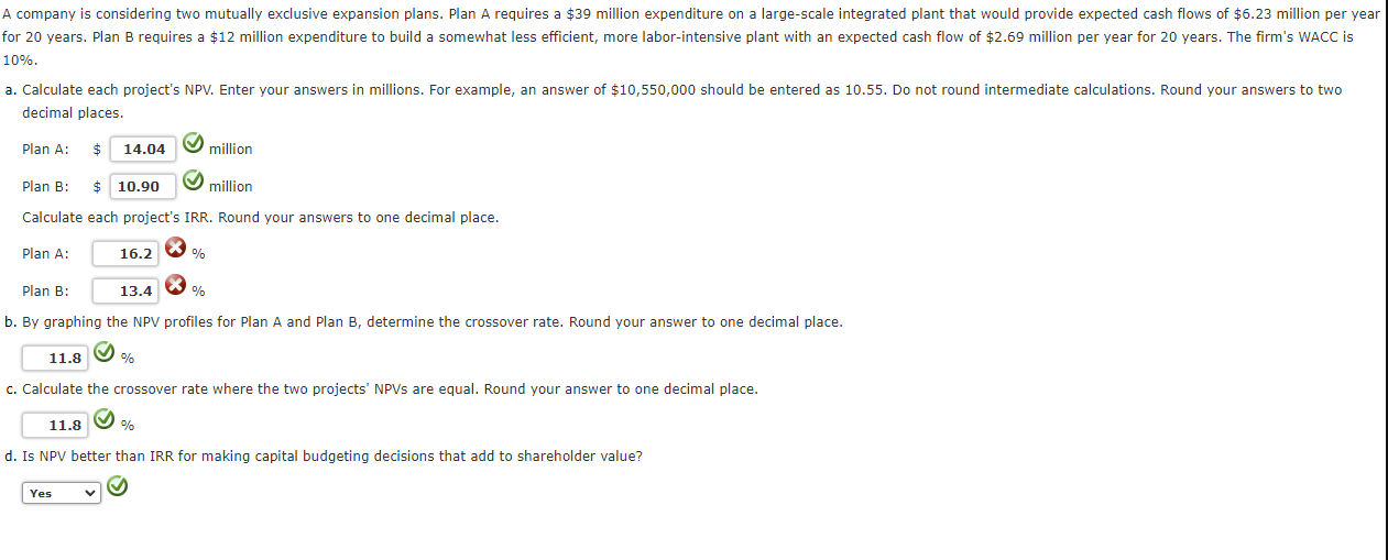 Solved Looking for the 2 IRR questions preferably in excel | Chegg.com