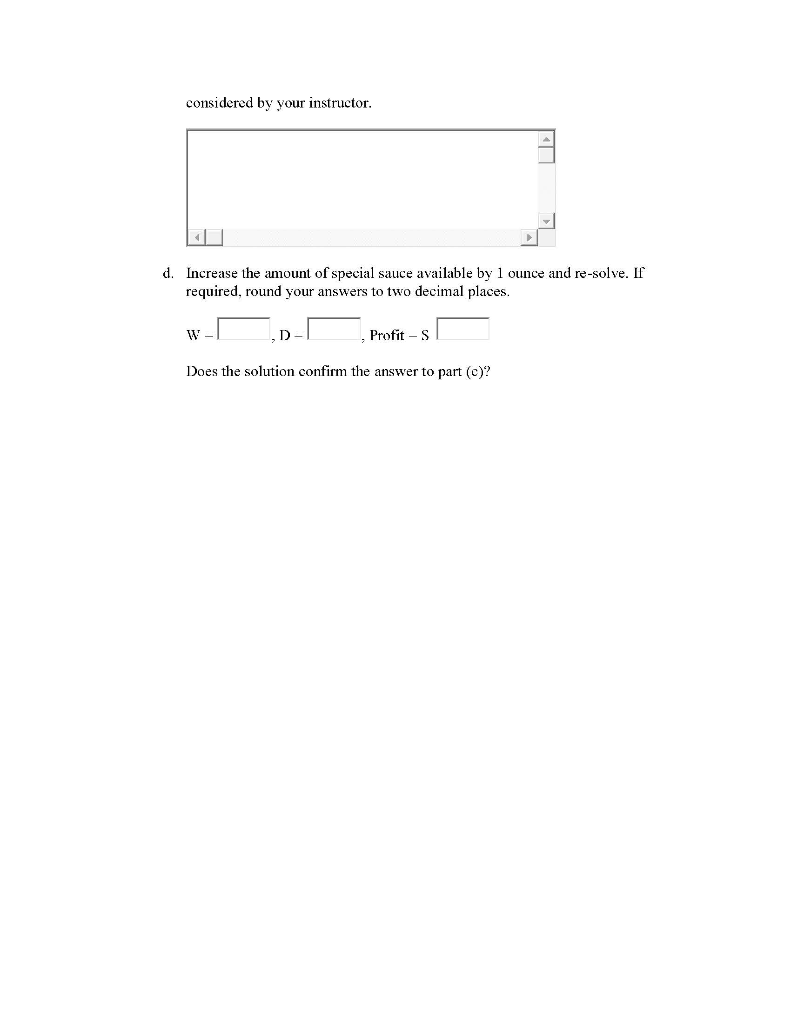 Solved Problem 9-05 (Algorithmic) Kilgore’s Deli is a | Chegg.com