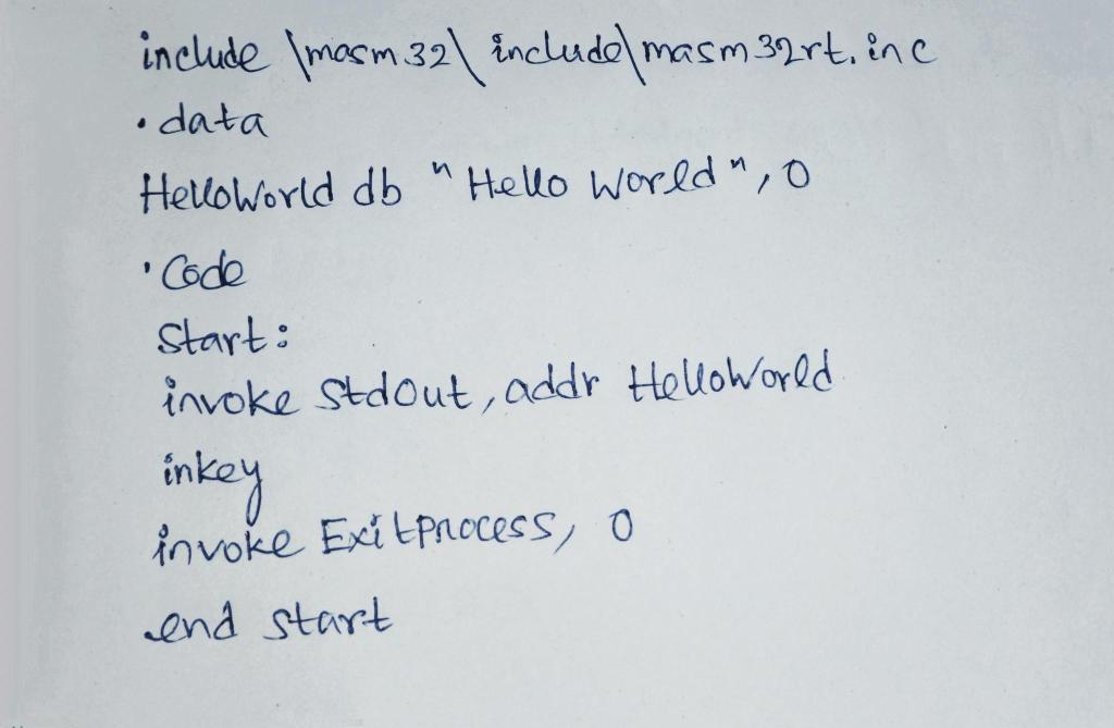 Solved I need help converting this code to normal MASM. | Chegg.com