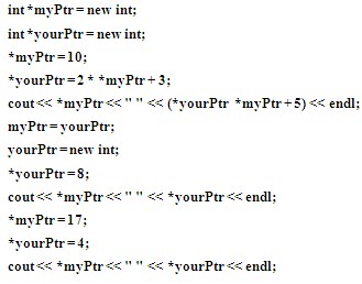 Solved What is the output of the following C++ code? (2, | Chegg.com
