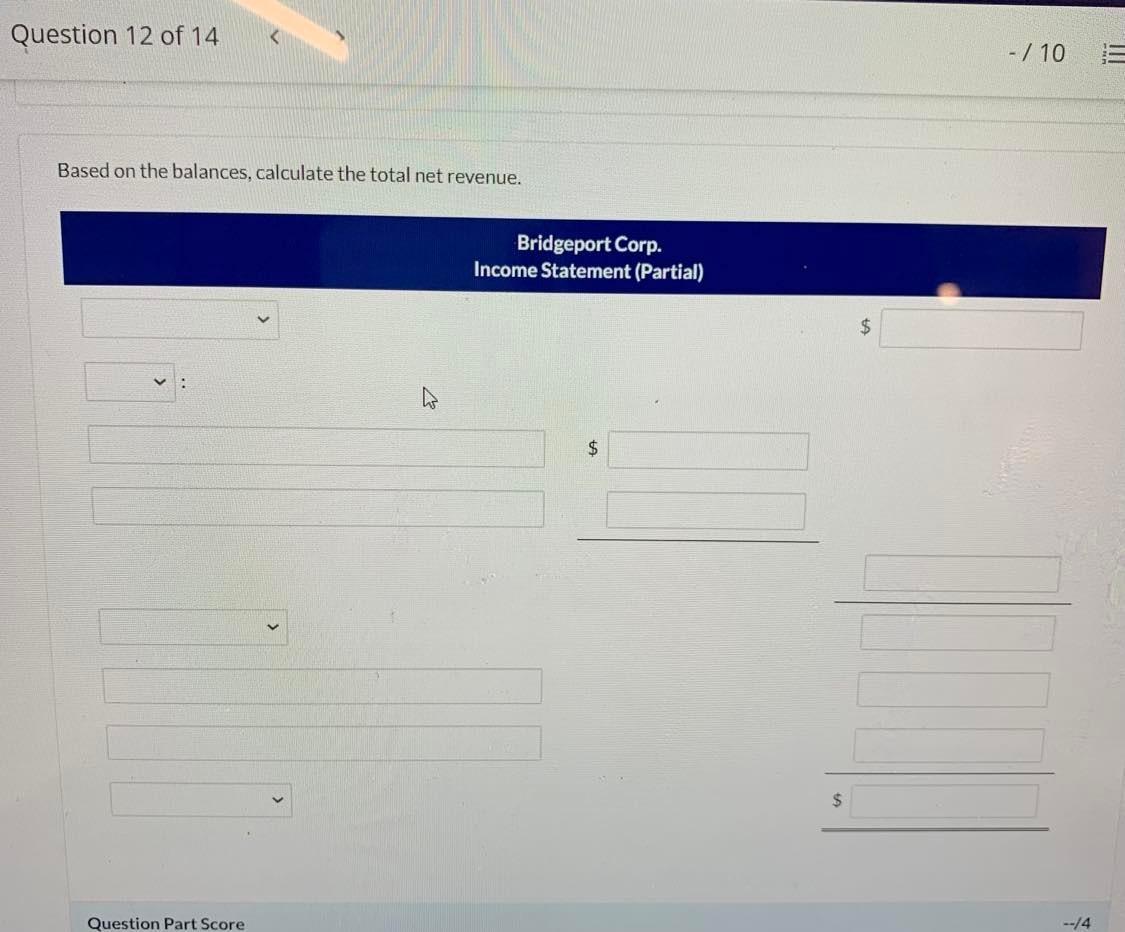 Solved Current Attempt in Progress Certain account balances | Chegg.com
