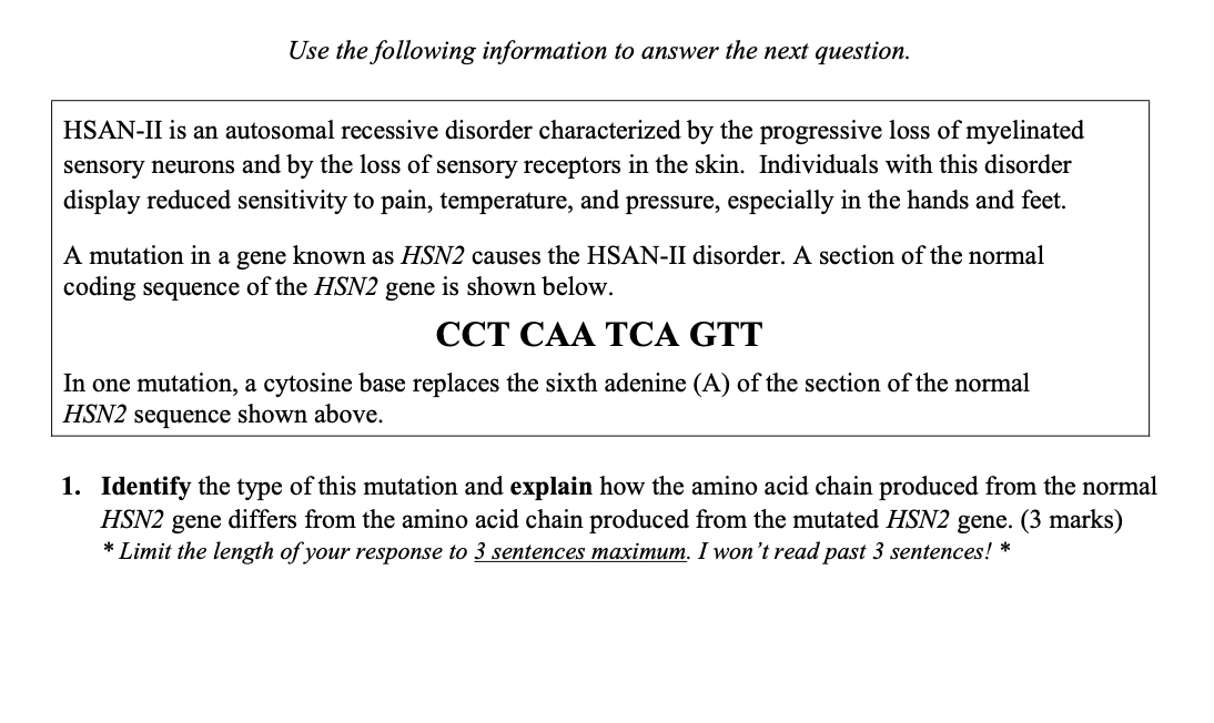 Solved Use the following information to answer the next | Chegg.com