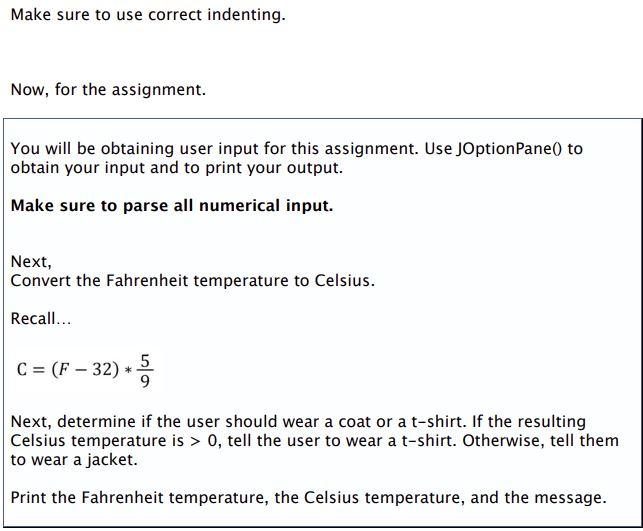 Solved Make sure to use correct indenting. Now, for the | Chegg.com