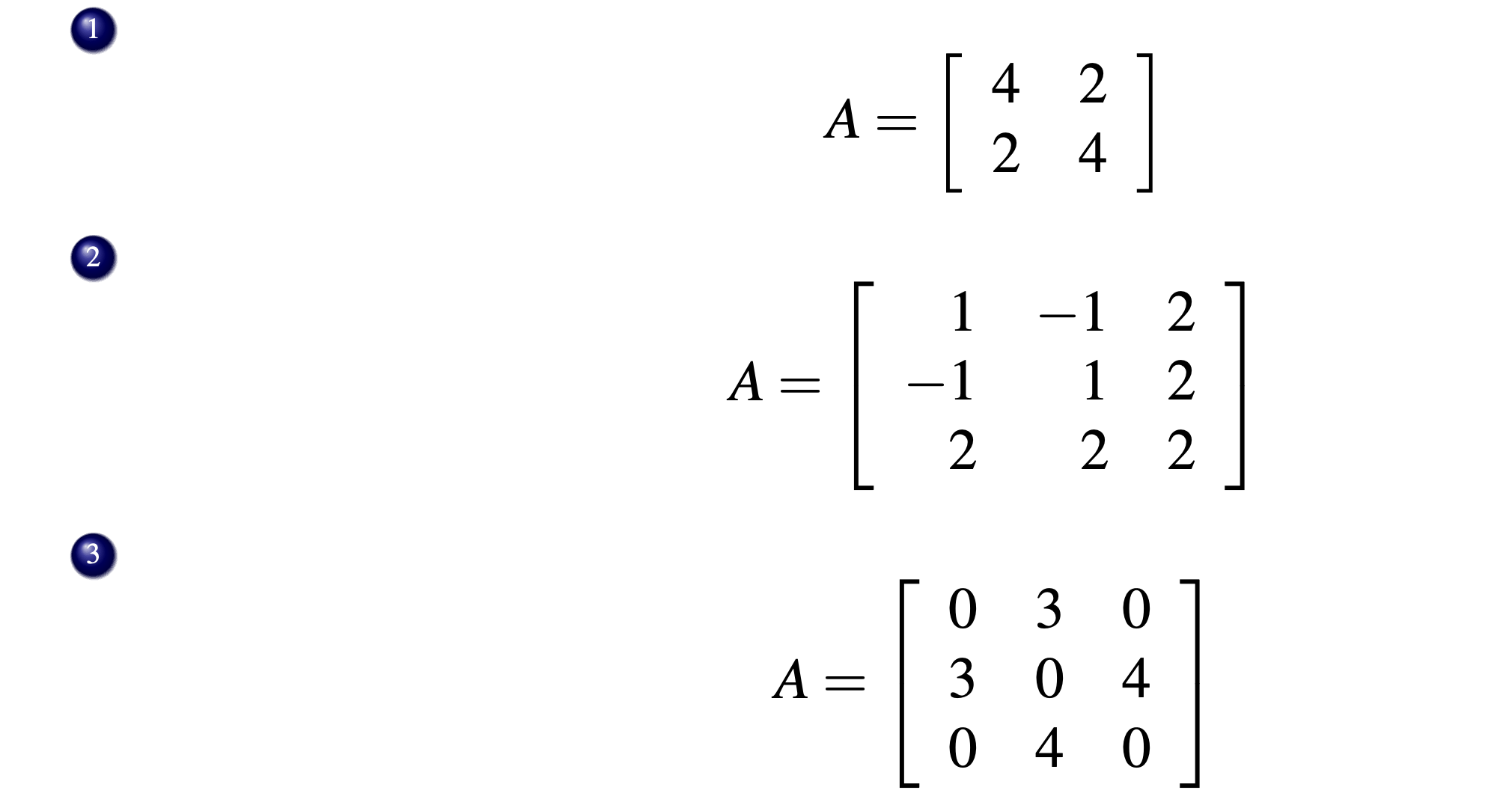 Solved 1.Determine an orthogonal matrix P such that P^T AP | Chegg.com