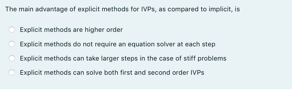 Solved Each step of the RK2 (second order explicit | Chegg.com
