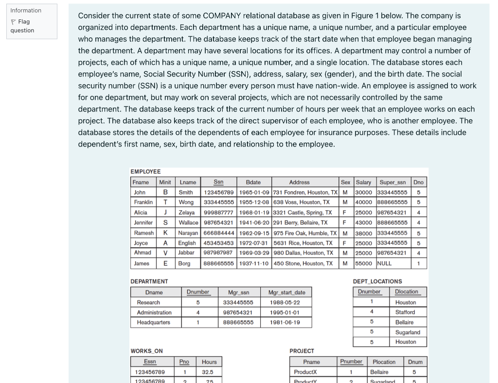 Solved Information Flag question CS371 Course Learning | Chegg.com