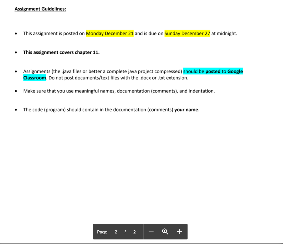 Solved CSCI 300 - Intermediate Programming With Objects | Chegg.com