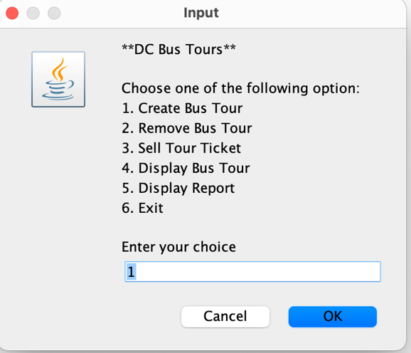 Solved Need Java Code Joption Pane Only Check Expected 