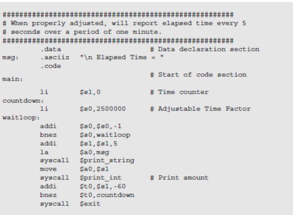 Solved Use The Following Program To Estimate The Instruction
