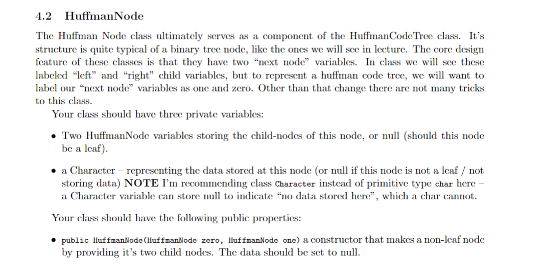 Solved Please write the following methods in Java without | Chegg.com