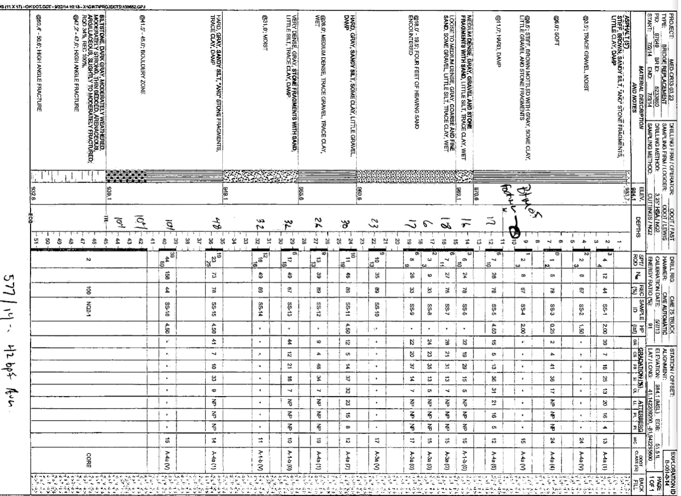 A proposed boring plan, with the depths of the | Chegg.com