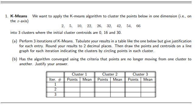 Solved into 3 clusters where the initial cluster centroids | Chegg.com Solved into 3 clusters where the initial cluster centroids | Chegg.com