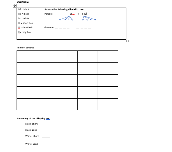 Solved Question 2 + BB = black Analyze the following | Chegg.com