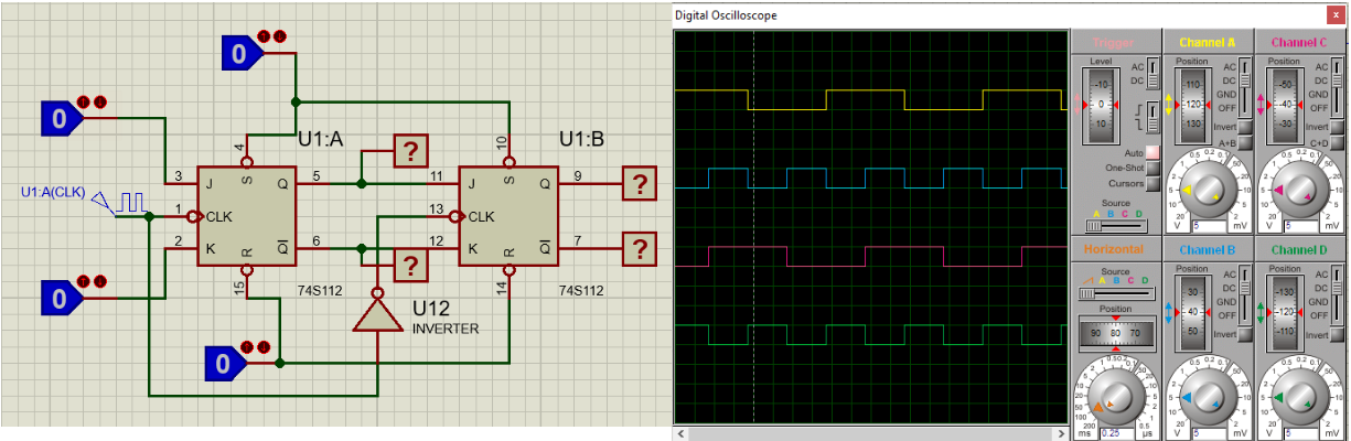 1. Demonstrate circuit operation and delay | Chegg.com