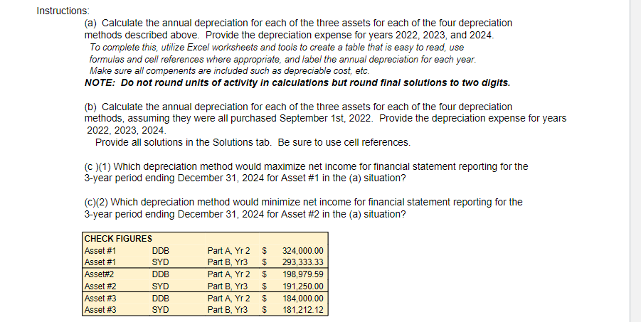 Solved APPLICA TION ASSIGNMENT \#4- ACCT305 (Chapter 10) | Chegg.com