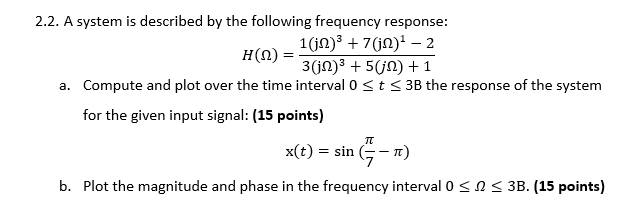 Solved Please Solve the question. Show the figure of part | Chegg.com