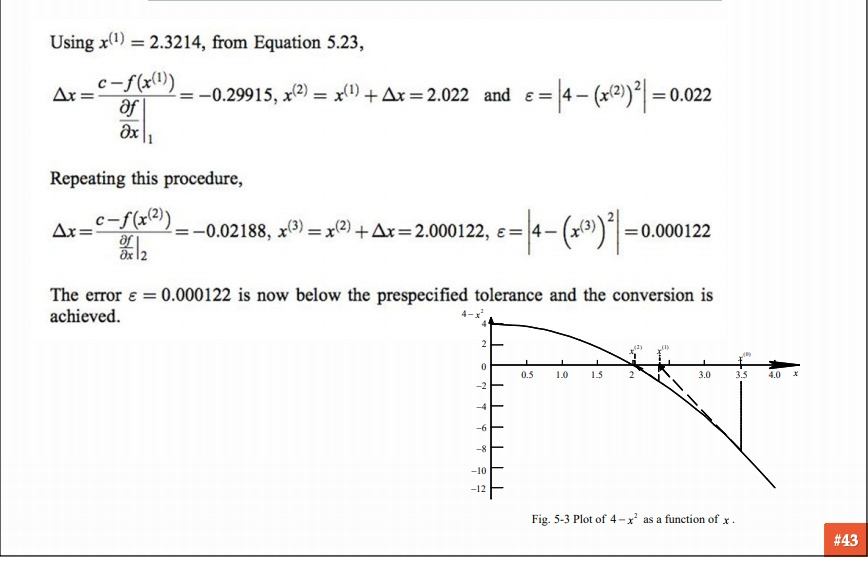 Solved Consider the following equation: 27 - 3x3 = 0. Assume | Chegg.com