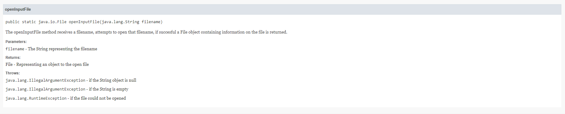 Solved In JAVA create a class with all 3 of these methods | Chegg.com