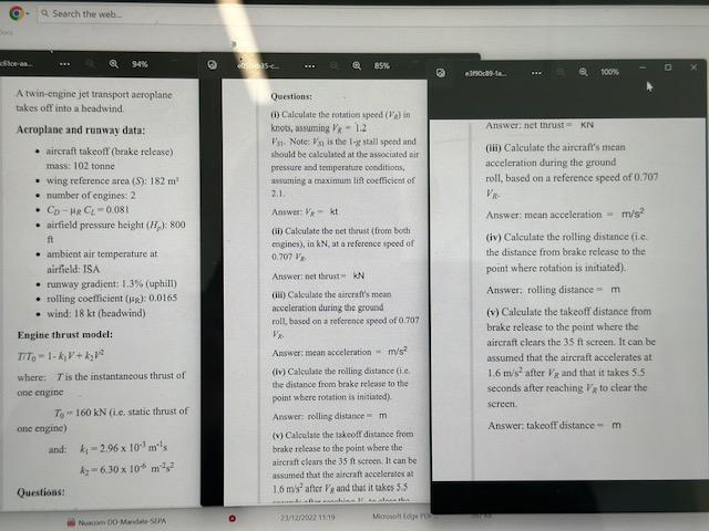 A twin-engine jet transpott a eroplane Questions: | Chegg.com