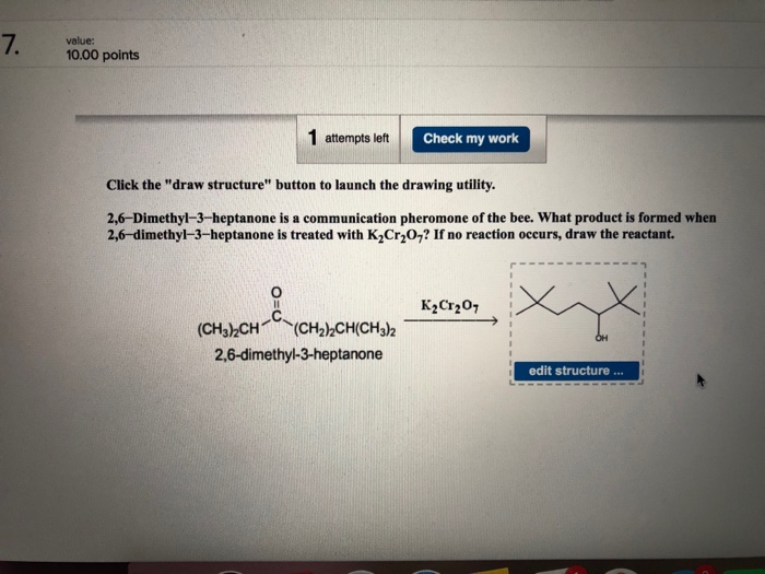 Solved 7. value 10.00 points 1 attempts left Check my work | Chegg.com