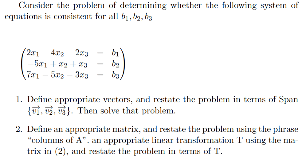 Solved Consider the problem of determining whether the | Chegg.com