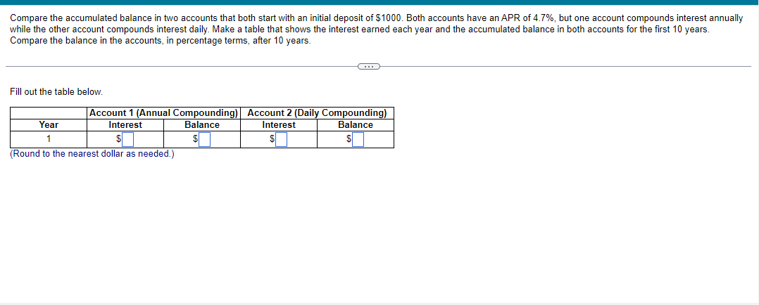 Solved Compare the accumulated balance in two accounts that | Chegg.com