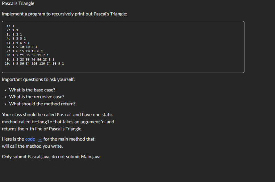 Solved Here Is The Code Download Codefor The Main Method 