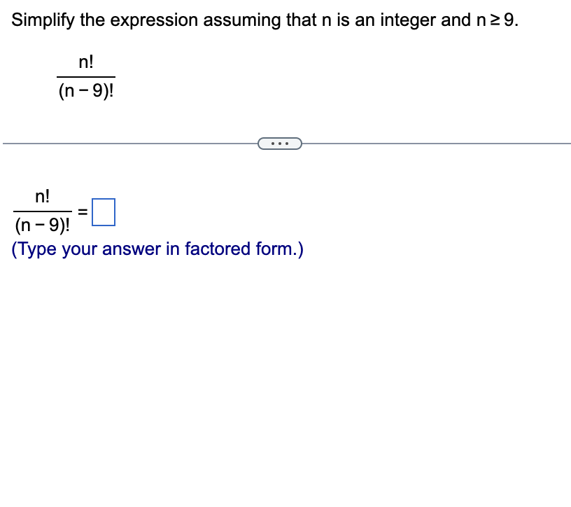 Solved Simplify the expression assuming that n is an integer | Chegg.com