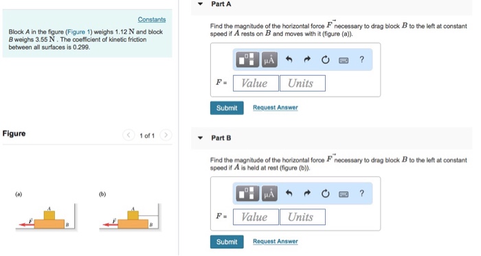 Solved Part A Constants Find the magnitude of the horizontal | Chegg.com