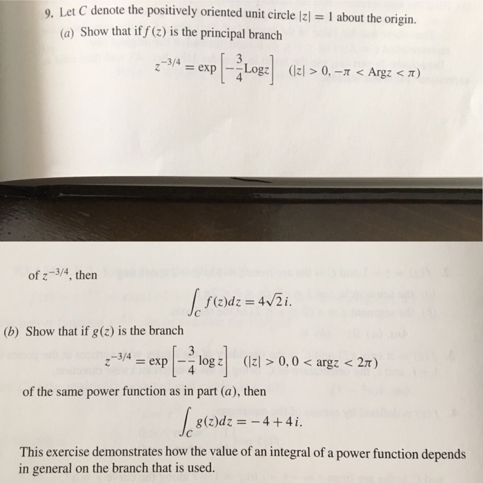 Solved Let C denote the positively oriented unit circle | Chegg.com