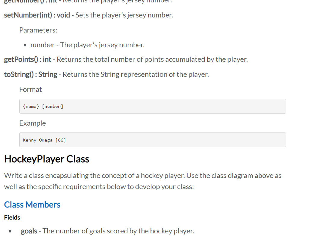 Solved →player Class Write A Class Encapsulating The Concept 3726