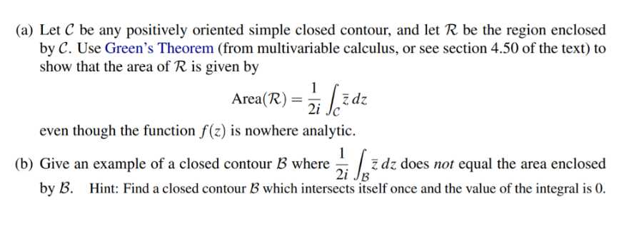 Solved (a) Let C be any positively oriented simple closed | Chegg.com