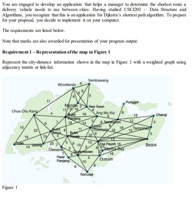 Solved You are engaged to develop an application that helps | Chegg.com