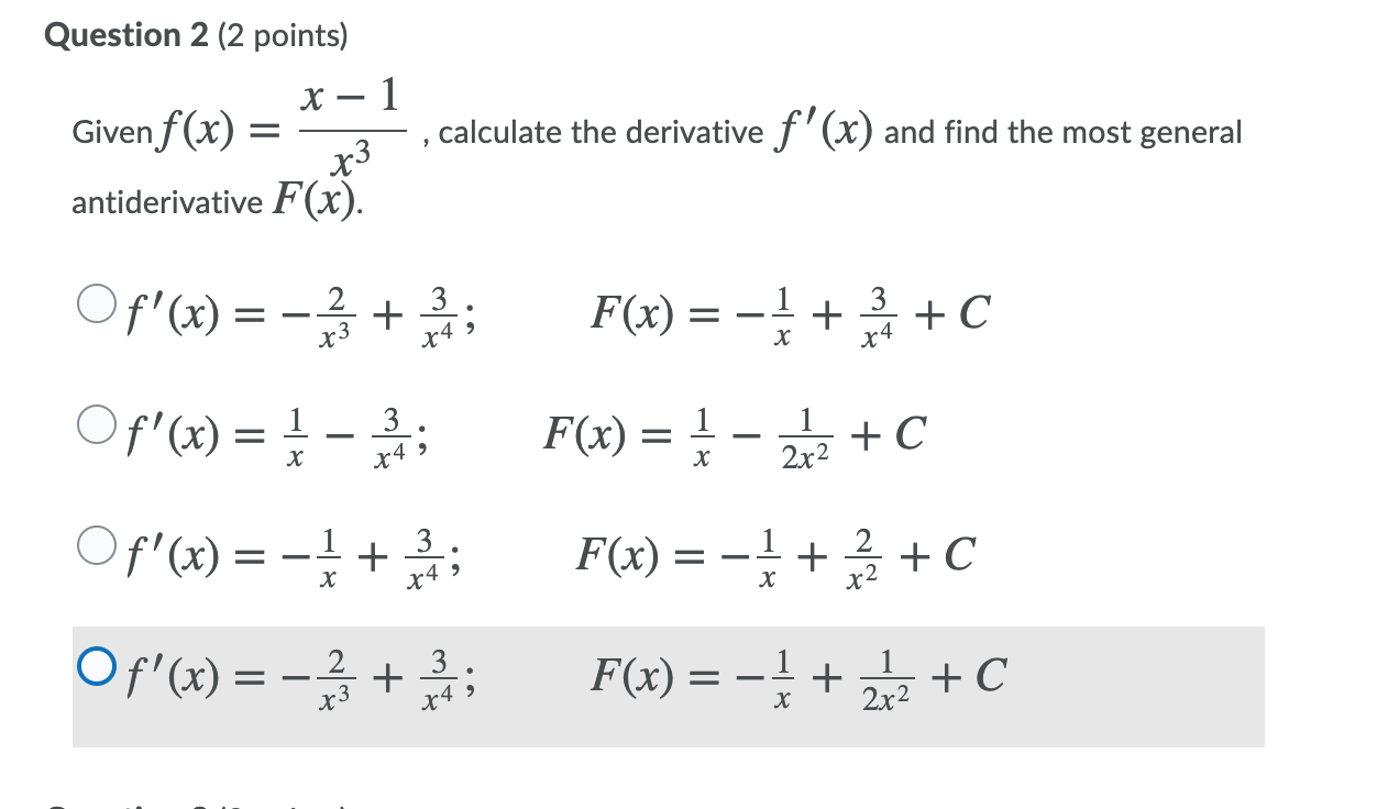 Solved Question 1 (2 points) A solution to an initial-value | Chegg.com