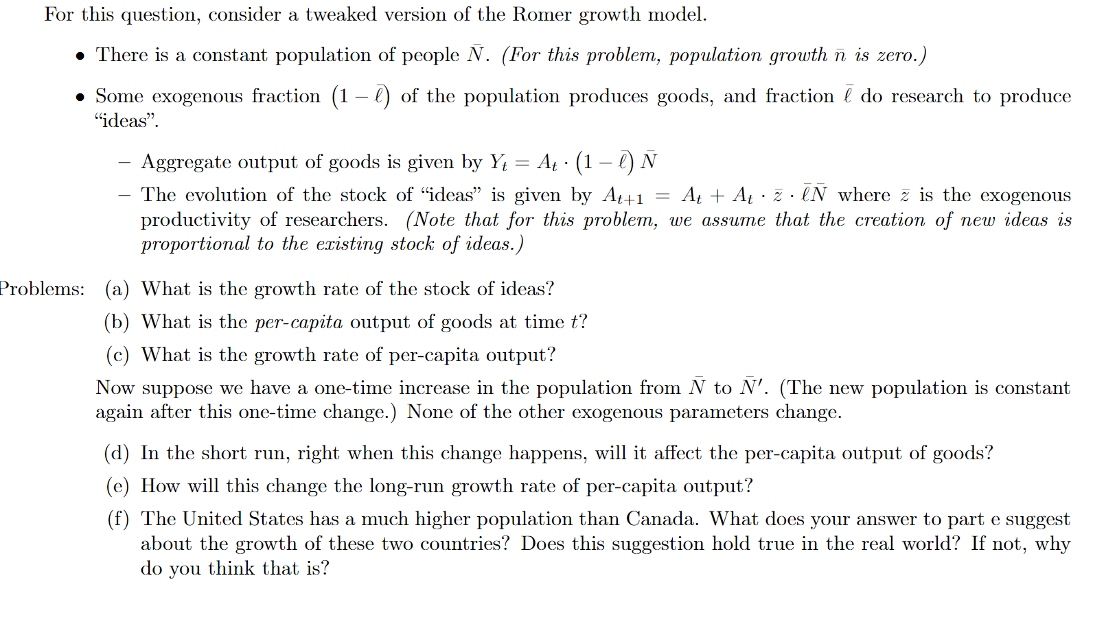 Solved proportional to the existing stock of | Chegg.com