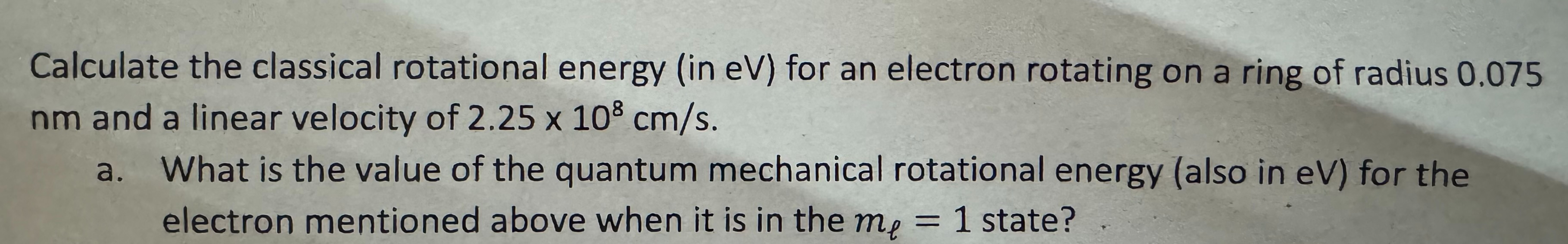 Solved Substitute The Wavefunction For The Ground State