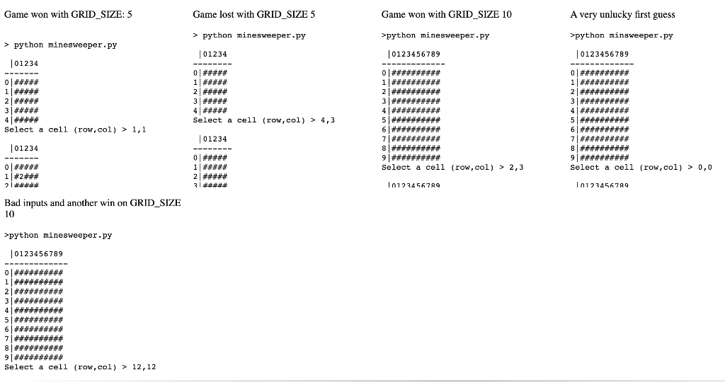 Part 1: Helper functions It is recommended that you | Chegg.com